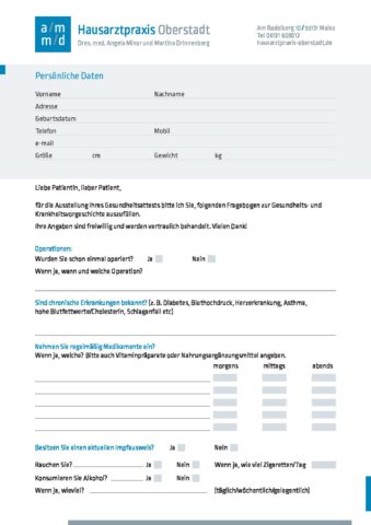 Fragebogen_Gesundheitsattest – Hausarztpraxis Oberstadt – Dr. med ...